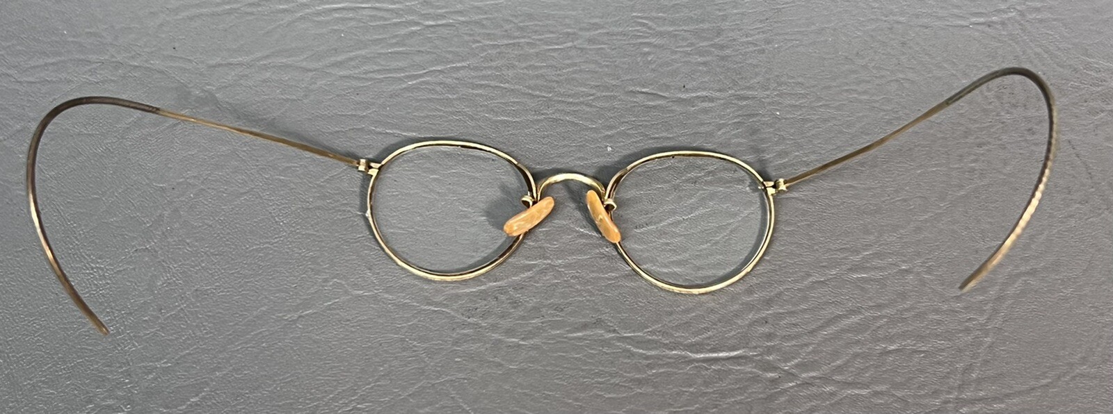 Bausch & Lomb Etched Gold Eye Glasses Frames 1/10 12K… - Gem