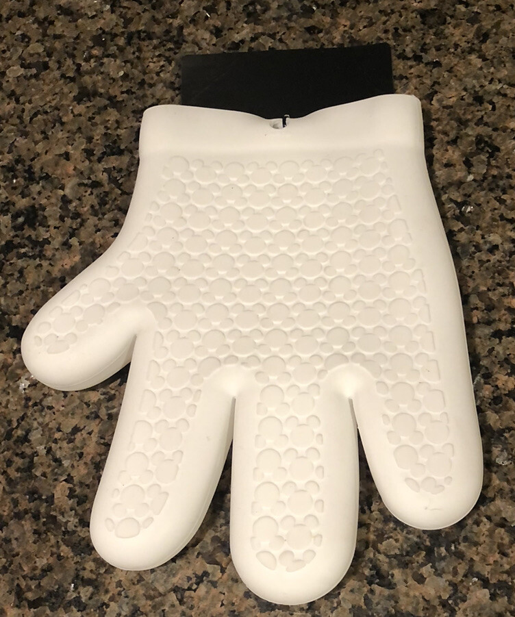 Disney’s Mickey Mouse White Silicone Oven Mitt/Right Hand | eBay