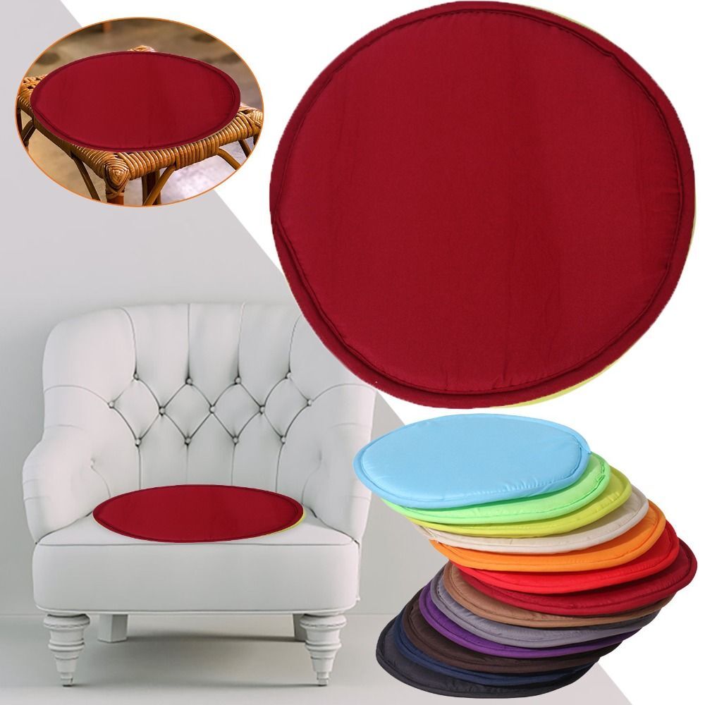 Round Outdoor Chair Cushions FANSU Round Garden Seat Cushions, Stripes