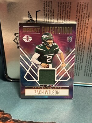Zack Wilson RC Patch Card | eBay