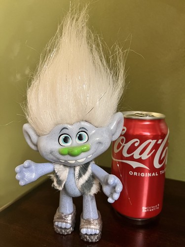 Magic! 2015 Hasbro Dreamworks Diamond Blue Sparkle Glitter Troll Doll ...