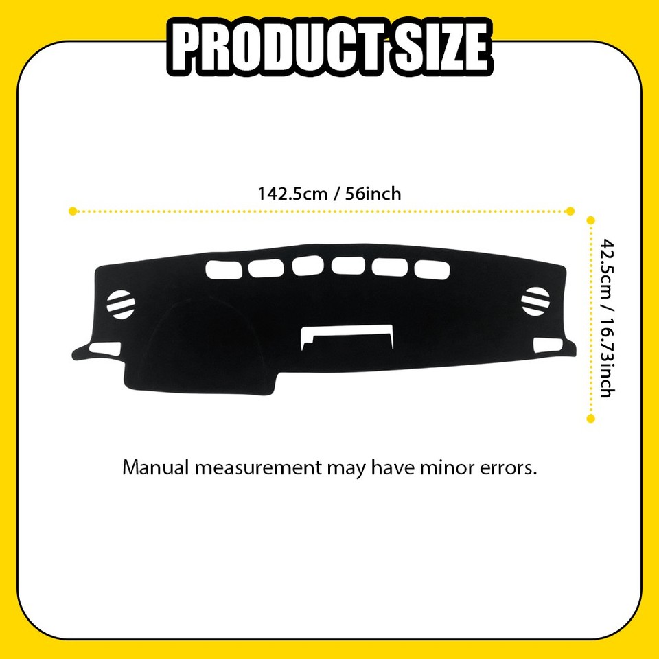 For 2013-18 Toyota RAV4 Dashboard Cover Dash Mat Dash Cover Sunshield ...