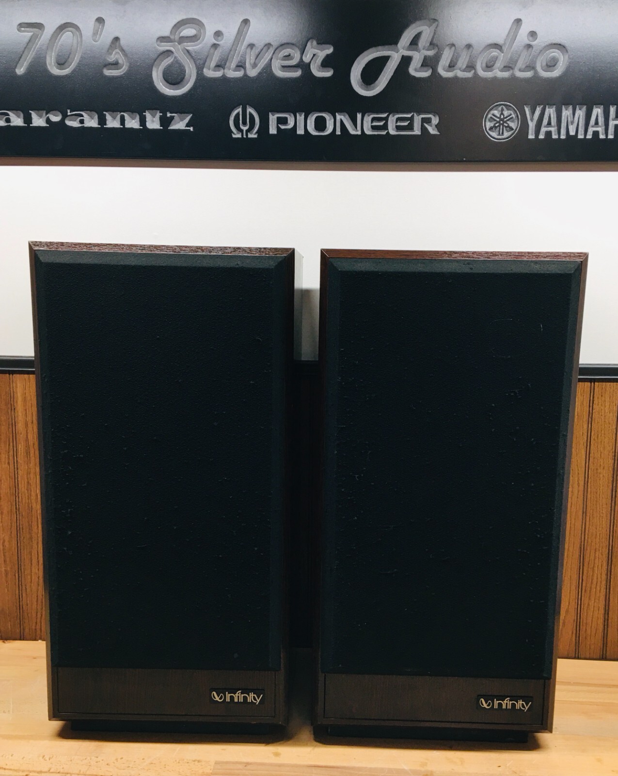 Infinity SM-100 Studio Monitor speakers - Tested/Working. Woofers re ...