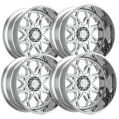 (Set of 4) Hostile H132 Anvil 20x10 6x135 -19mm Chrome Wheels Rims 20 ...