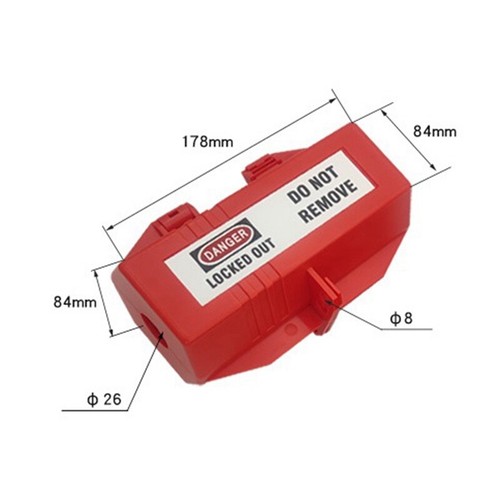 Lockout Tagout Plug Lock, Large Electric Plug Lock, Elek2309- | eBay