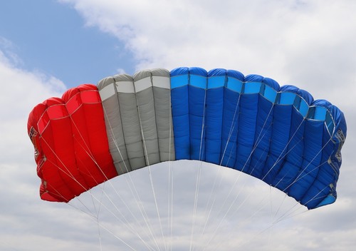 Sabre 107 skydiving parachute ZP main canopy - 9 cell - complete | eBay