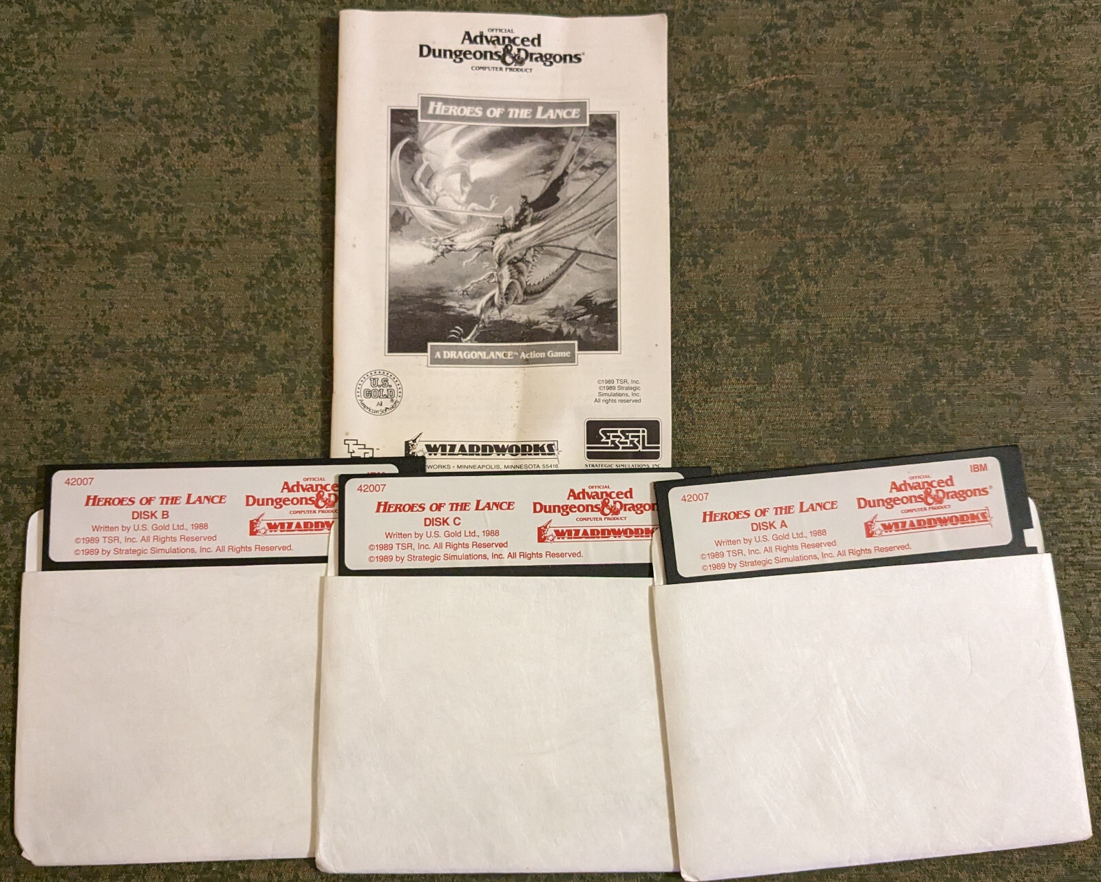 Advanced Dungeons & Dragons : Heroes of the Lance - retro PC game ...