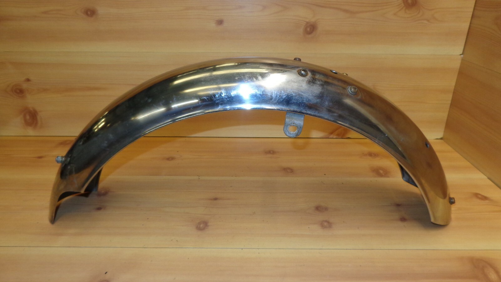1967 1969 Kawasaki C2TR C2 TR Roadrunner Rear Fender Stainless Steel ...