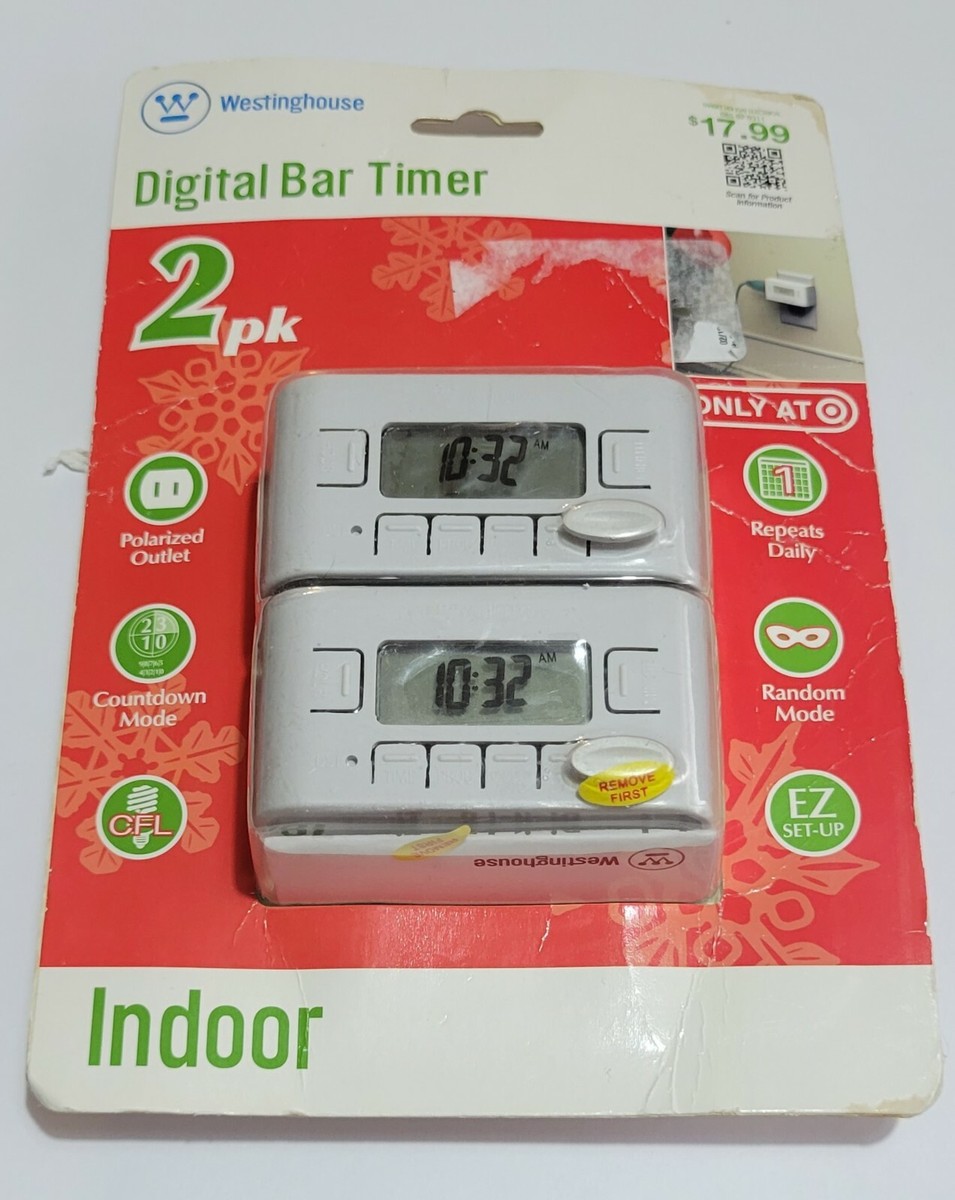 Westinghouse Indoor Digital Timer Westinghouse Timers And Manuals
