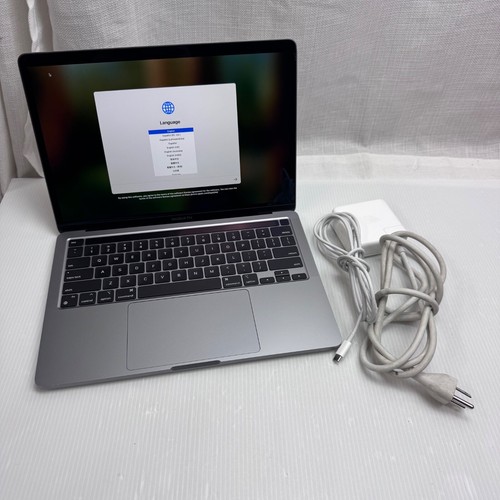 2020 M1 MacBook Pro Touch Bar Retina 13” A2338 Space Gray 3.2GHz 8GB ...