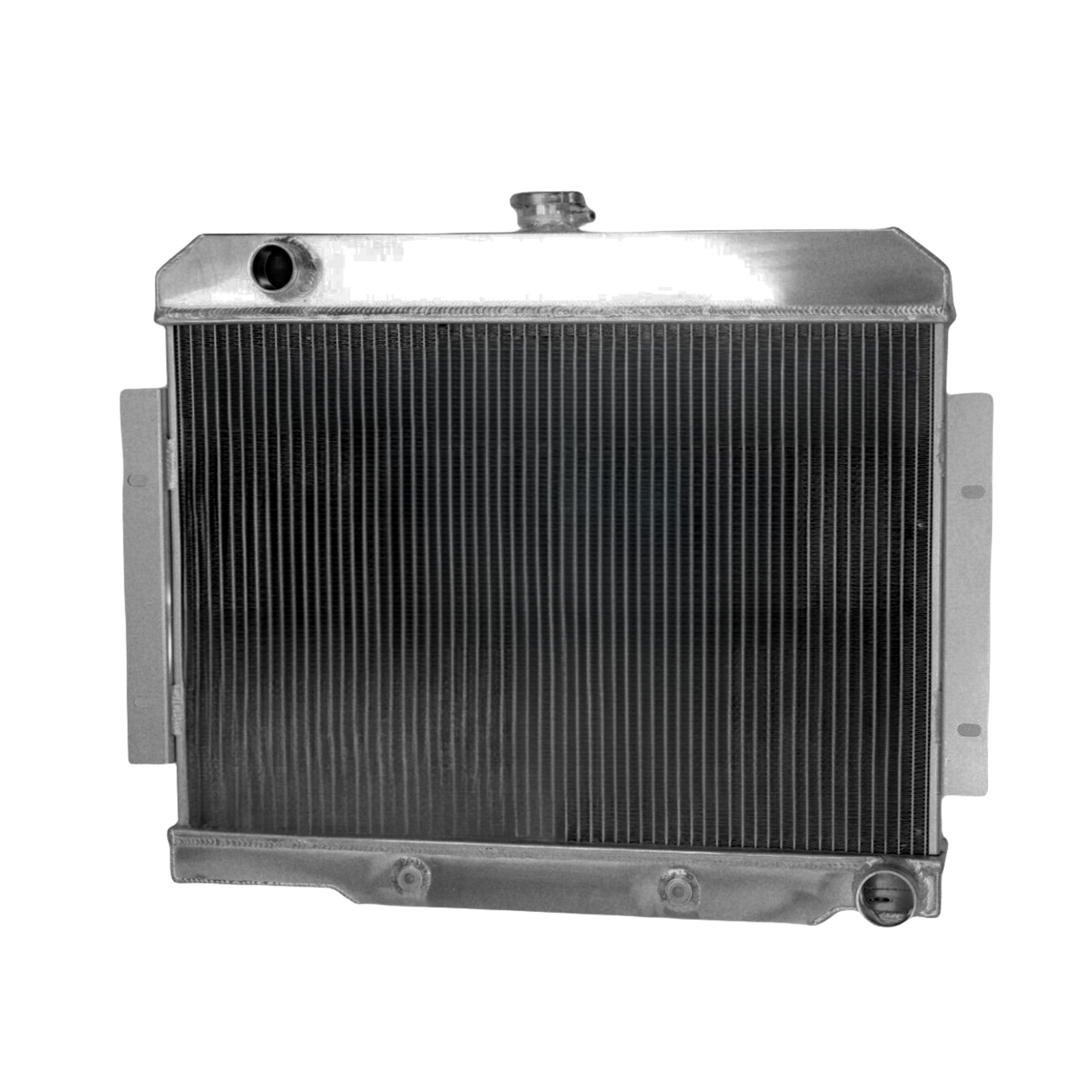 3Row Radiator 24"W CORE Fit 1972-1986 JEEP CJ5 CJ6/CJ7 CHEVY 350 V8 ...
