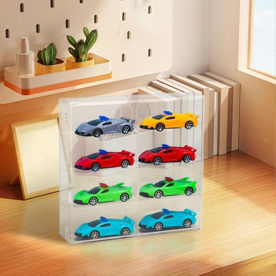 1/32 Scale Model Cars Storage Case Miniatures Display Stand for ...
