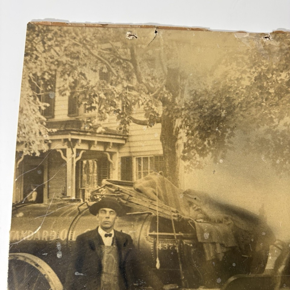 Antique Standard Oil Horse Wagon Home Delivery Waterbury CT Photo Large ...