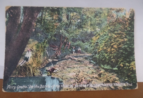 Fairy Grotto On The Banks of the Wabash , Between Huntington ...
