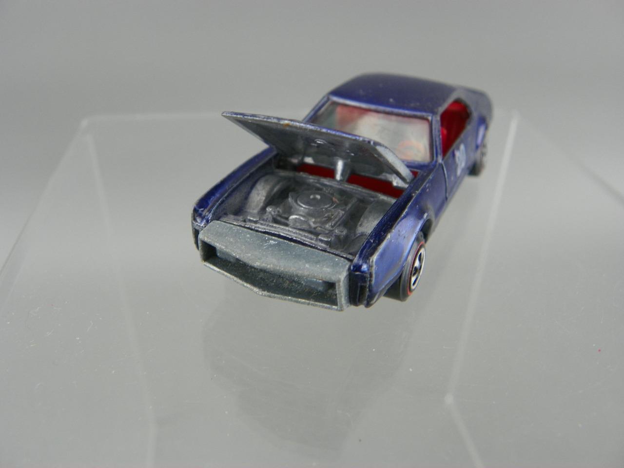 Vintage 1969 Johnny Lightning Topper Redline Diecast Purple Blue Custom ...