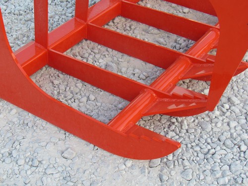 48" Root Rake Grapple Bucket Attachment Kubota Kioti Tractor Loader ...