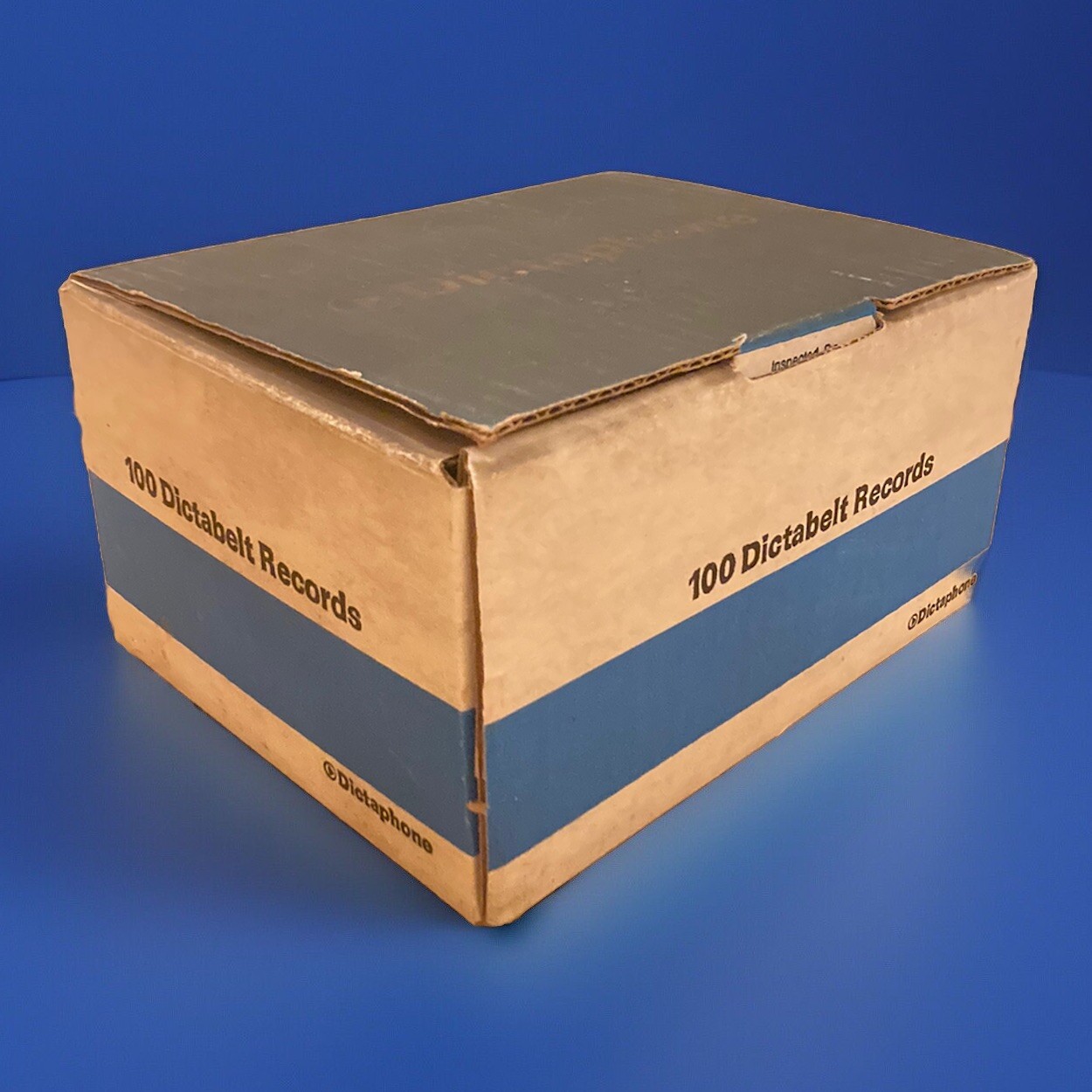 1 Full Box Of 100, New Old Stock DICTAPHONE DICTABELT RECORDS Belts | eBay