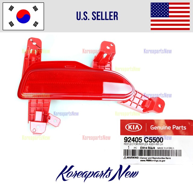 Genuine OEM Kia 92405 C5500 Left Rear Reflector 2019-2020 Sorento for ...