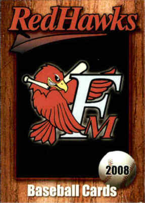 2008 Fargo-Moorhead RedHawks Team Issue #1 Header Logo Checklist ...