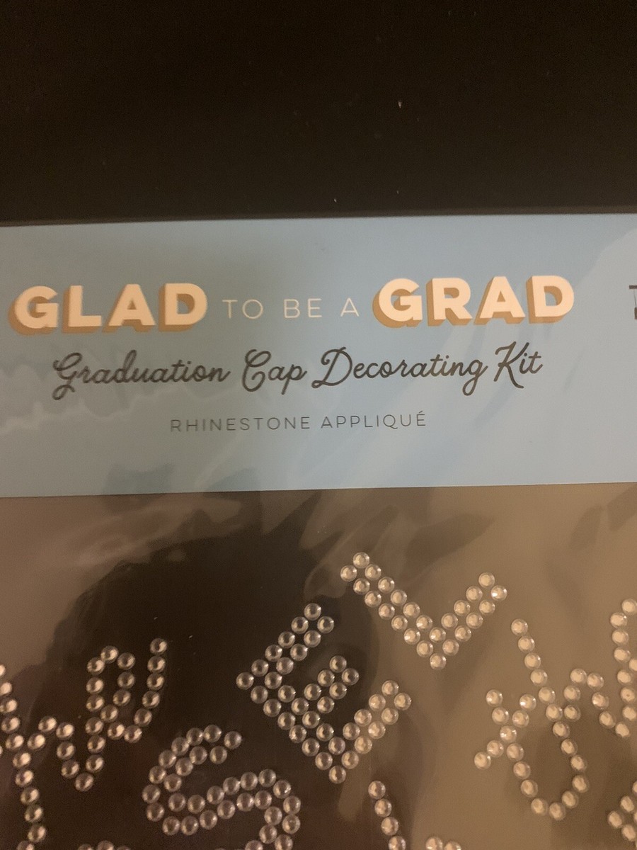 Rhinestone Decorated Graduation Cap