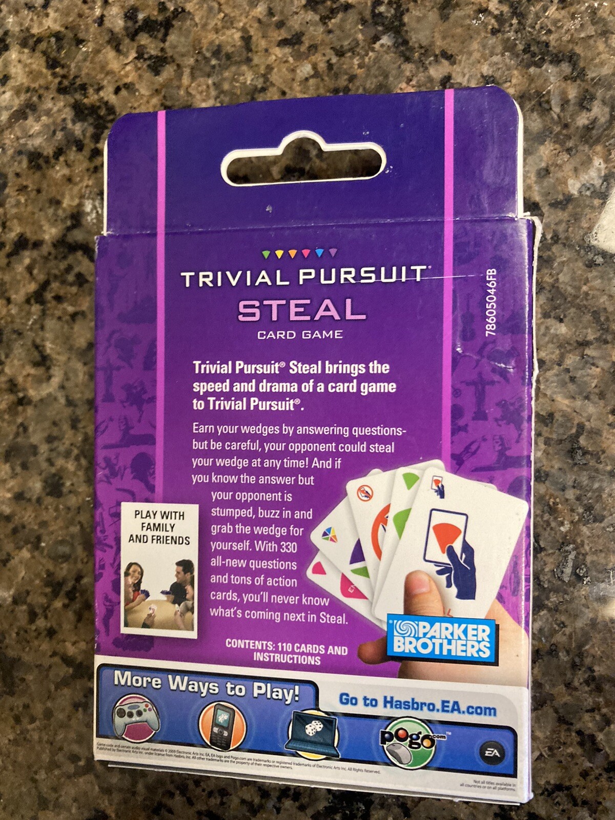 Trivial Pursuit Steal Card Game - Adult for Ages 16+ Sealed Deck Ships ...