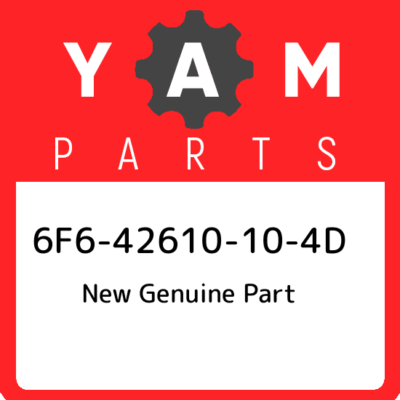6F6-42610-10-4D Yamaha New genuine part 6F642610104D, New Genuine OEM ...