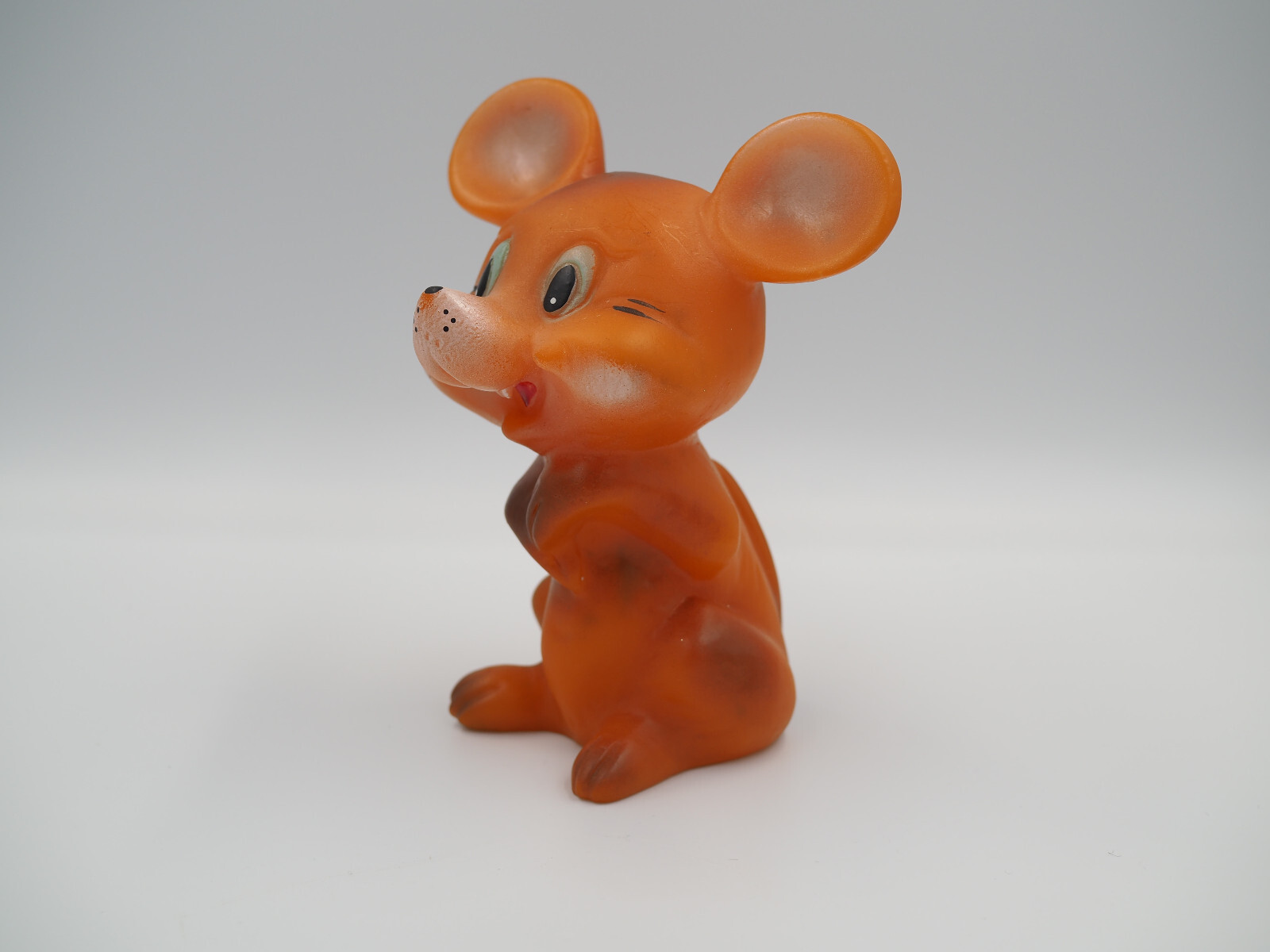 Vintage 1980s Soviet Rubber Squeaky Rat/Mouse Toy - Rare Collectible ...