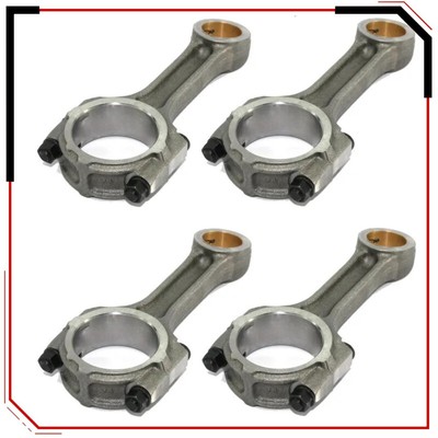 4x Connecting Rods Set for Kia Hyundai D4CB 2.5L 23510-4A500 23510 ...