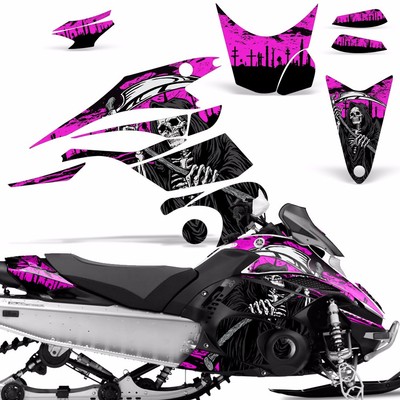 Snowmobile Graphic Decals Stickers For Yamaha FX Nytro 08-14 REAPER PK ...