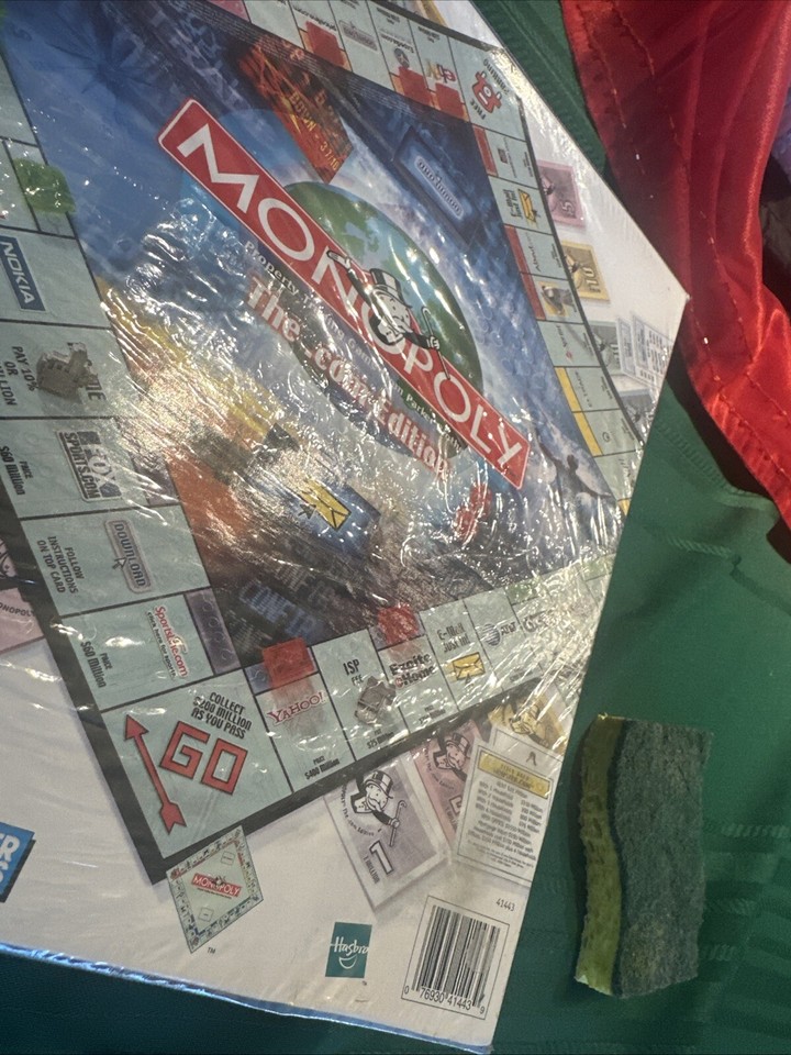 Monopoly The. Com Edition Board Game, Parker Brothers, Brand New ...