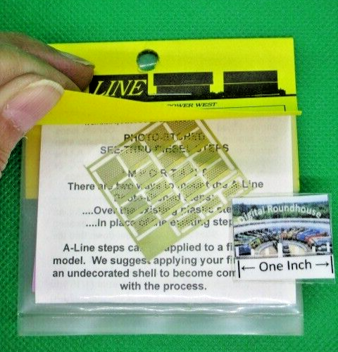 A-Line HO #29252 Diesel Steps, Athearn UB/UC, Brass - Details Below | eBay