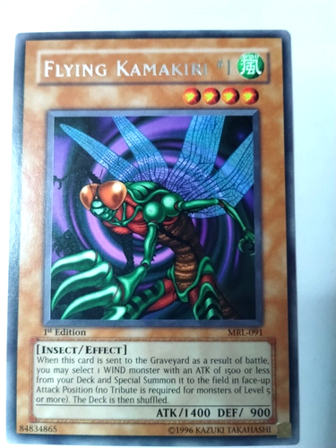 Yu-Gi-Oh! Flying Kamakiri #1 Magic Ruler MRL-091 1st Edition Rare ...