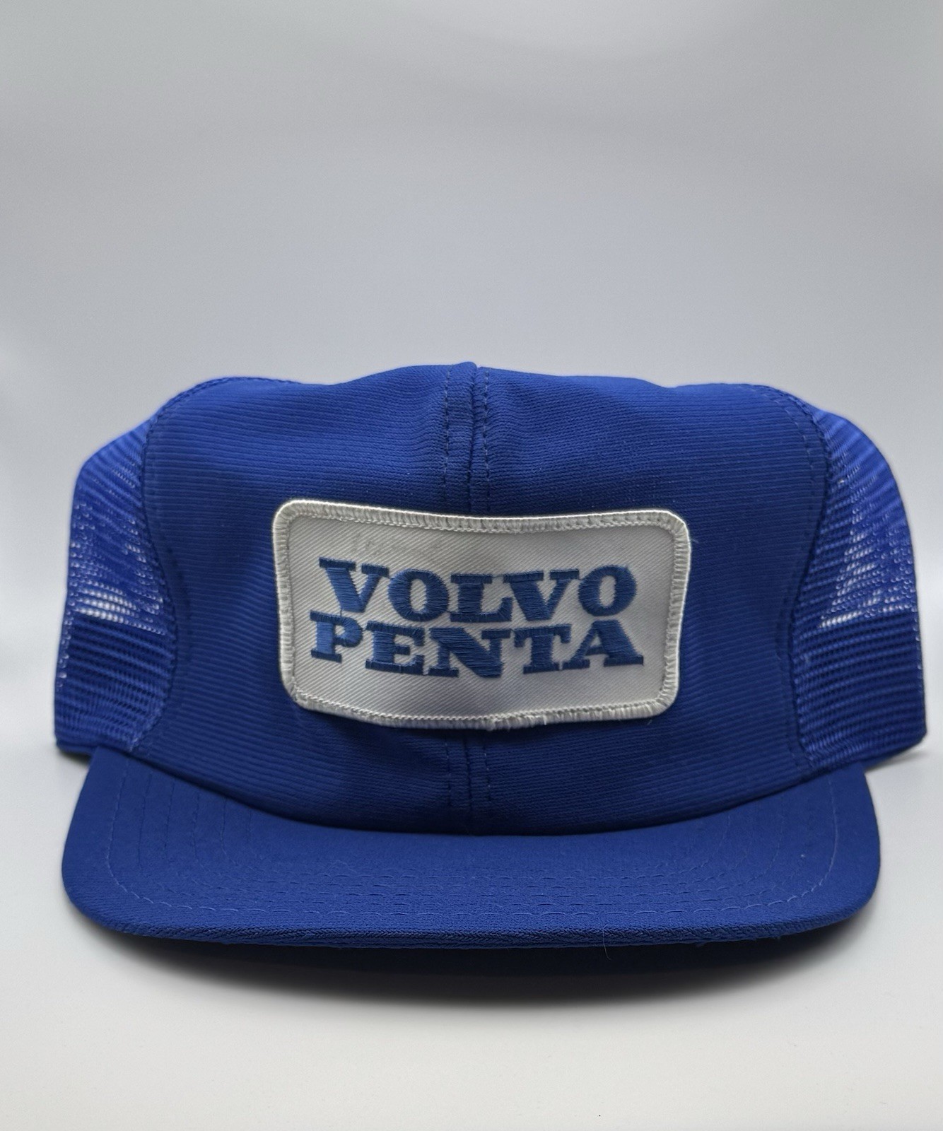 VOLVO PENTA Vintage Trucker Snap Blue Hat Cap Made In… - Gem