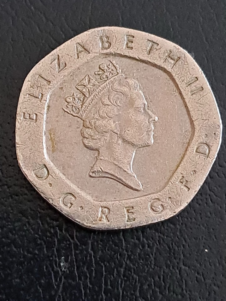 5 Piece Rare 20p Coins Assorted Dates | eBay UK