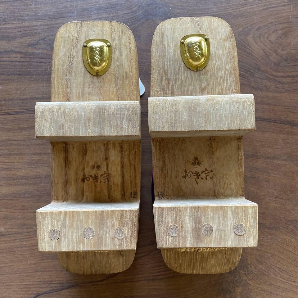 Paulownia Geta Women’s Straight Grain Okimune Traditional Japan New ...