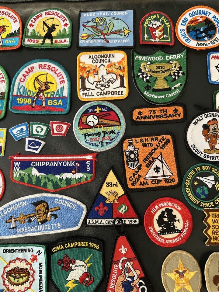 BSA Boy Scouts Of America Patch Lot 50+ Rare BSA Patches | eBay