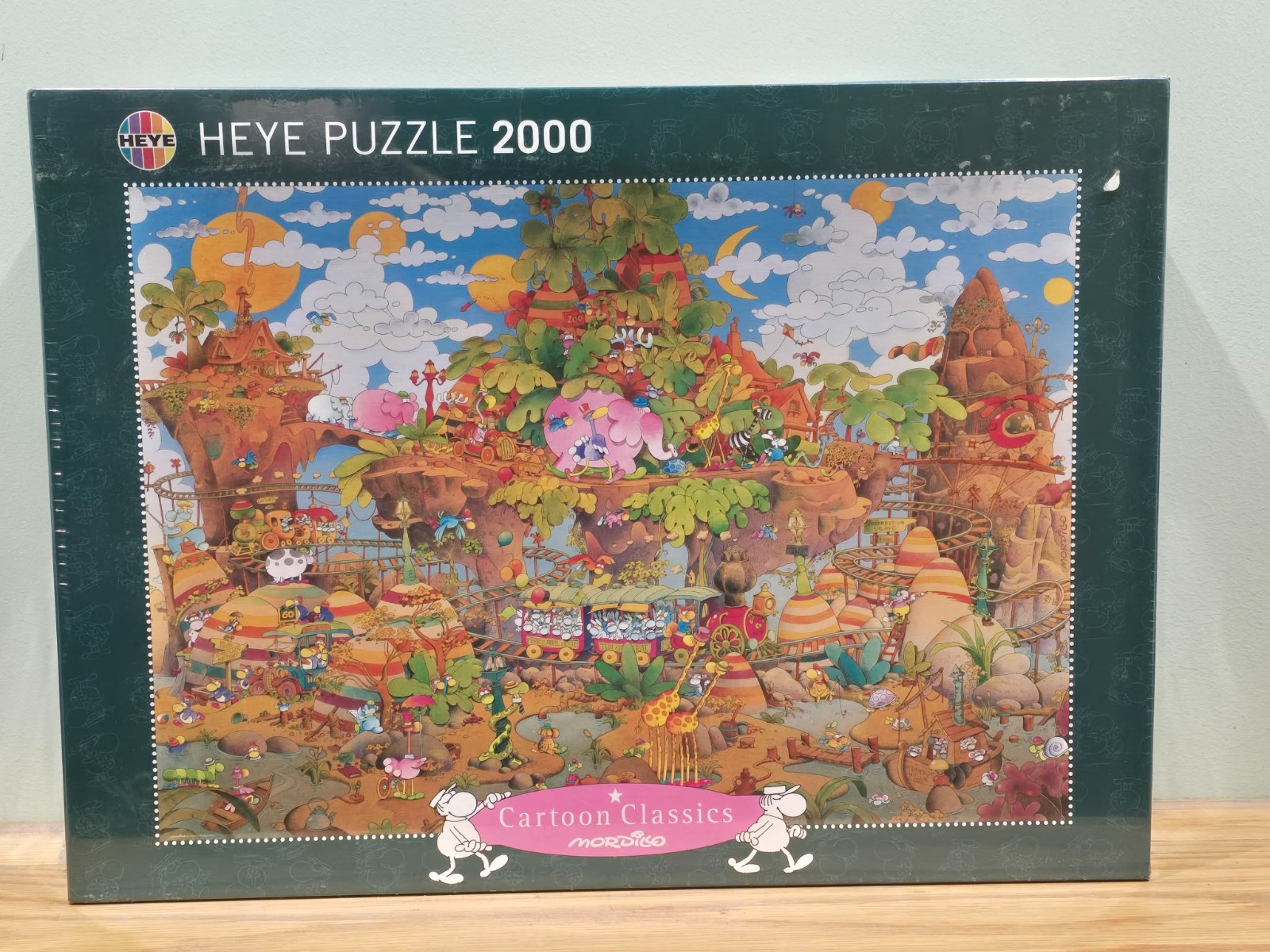 Rare Heye Mordillo 2000 Jigsaw Puzzle TRAIN Cartoon Classics. SEALED ...