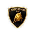 Lambo Luxury vehicle illustration artwork design logo Kiss-Cut Sticker ...