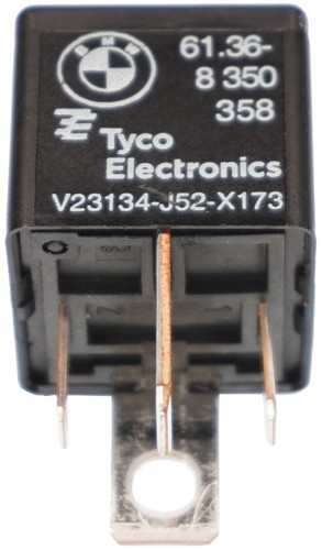 BMW Black 12 Volt Relay SIEMENS tyco V23134-J52-X173 61368350358 New ...
