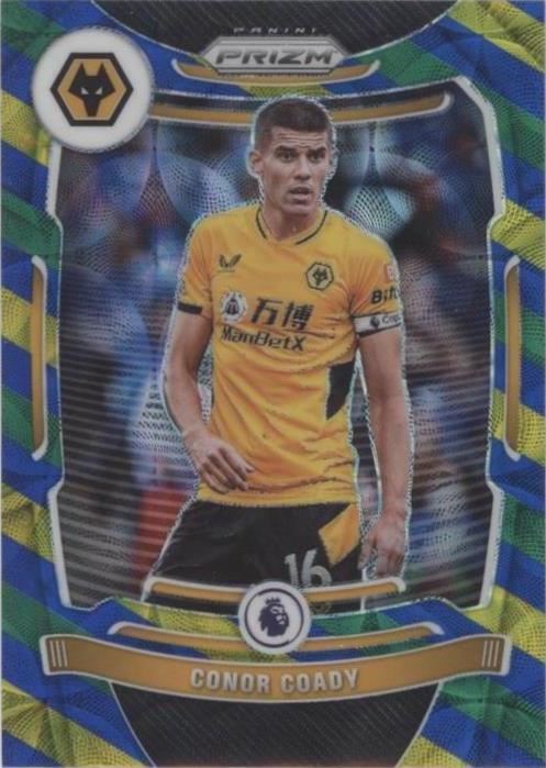 2021-22 Panini Prizm Premier League - Conor Coady #48 Choice Blue ...
