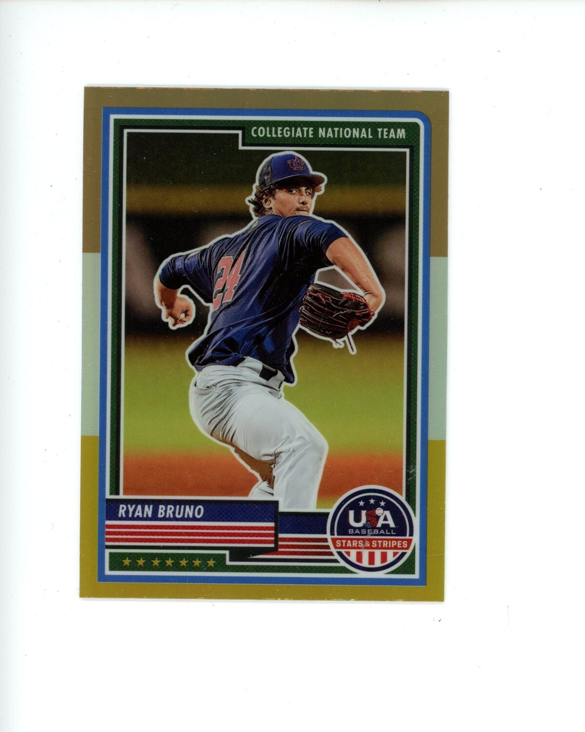 2023 Panini USA Stars & Stripes Prizm Bronze/Silver/Gold #63 Ryan Bruno ...