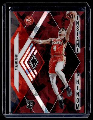2023-24 Panini Phoenix #25 Kobe Bufkin Instant Phenom Phoenix Maroon ...