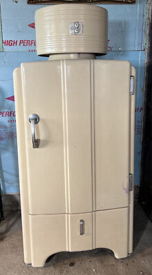 Antique Monitor Top GE Refrigerator Art Deco General Electric Untested ...