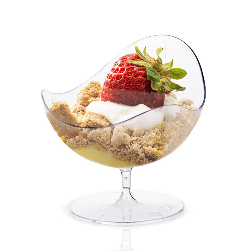 20PCS 50ml Tableware Dessert Cups Party Wedding Transparent Cocktail C ...