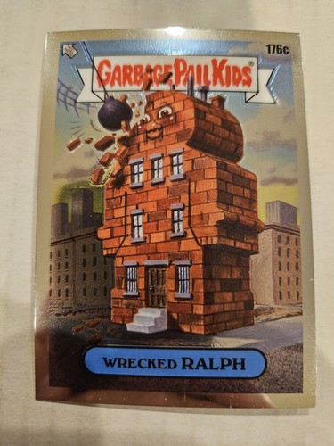 Garbage Pail Kids Chrome 5 Topps 2022 WRECKED RALPH 176c C-NAME ...
