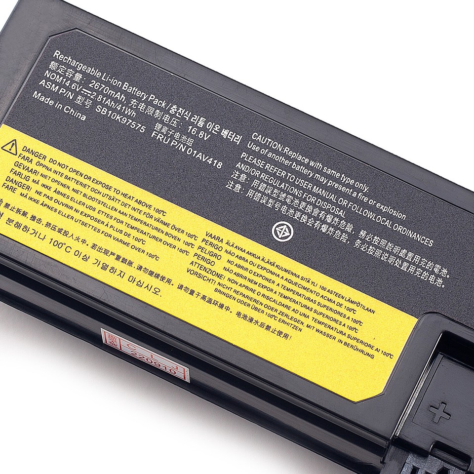 01AV418 01AV415 83 41WH Battery For Lenovo ThinkPad E570 E570C E575 ...
