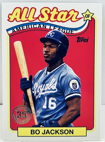2024 Topps Update 1989 BO JACKSON #89ASB-36 Kansas City Royals | eBay