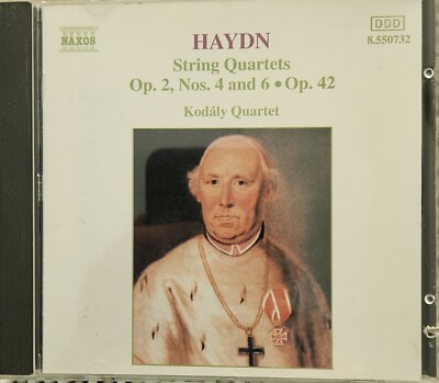 Haydn: String Quartets Opp. 2 & 42 (1993, Naxos 8.550732) Kodaly ...
