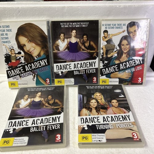 Dance Academy. DVDs - “Turning Pointes” and “Ballet Fever” + More ...