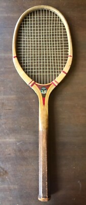F J Bancroft - Vintage Wood Tennis Racquet - 1915 - WINNER - Pawtucket ...
